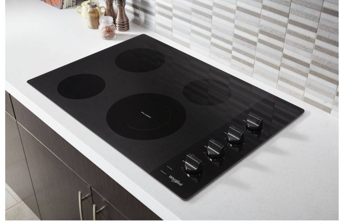 Whirlpool® WCE55US0HB 30-Inch Electric Ceramic Glass Cooktop With ...