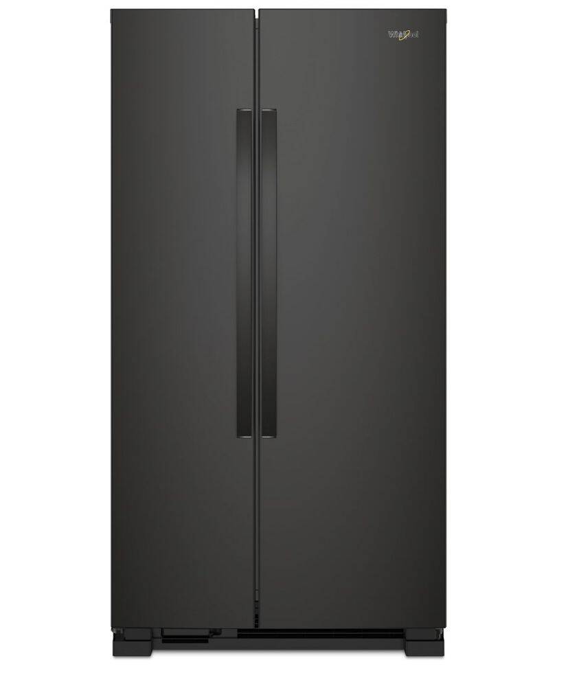 Whirlpool® WRS312SNHB 22 Cubic Foot 33-Inch Wide Black Side-By-Side ...