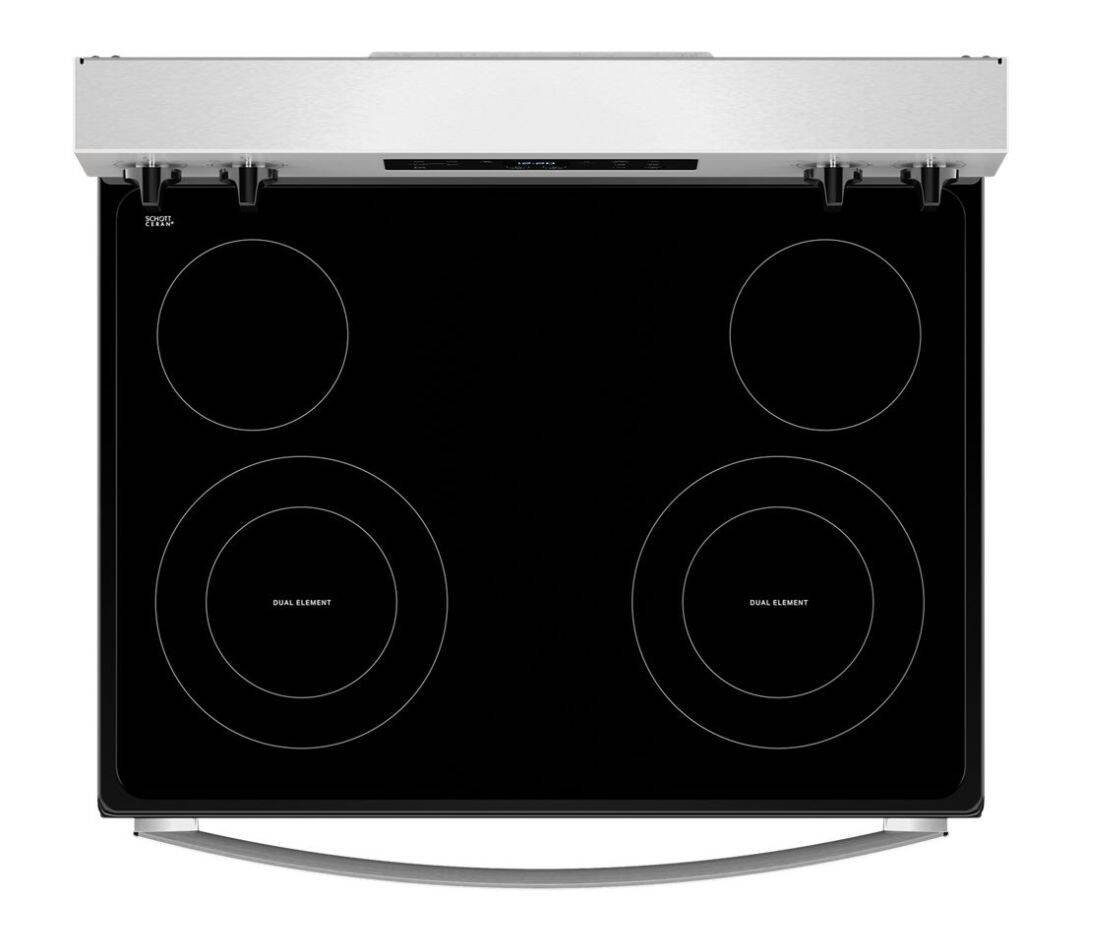 Whirlpool® WFES3530RS 30-Inch Stainless Steel Electric Range With Steam ...
