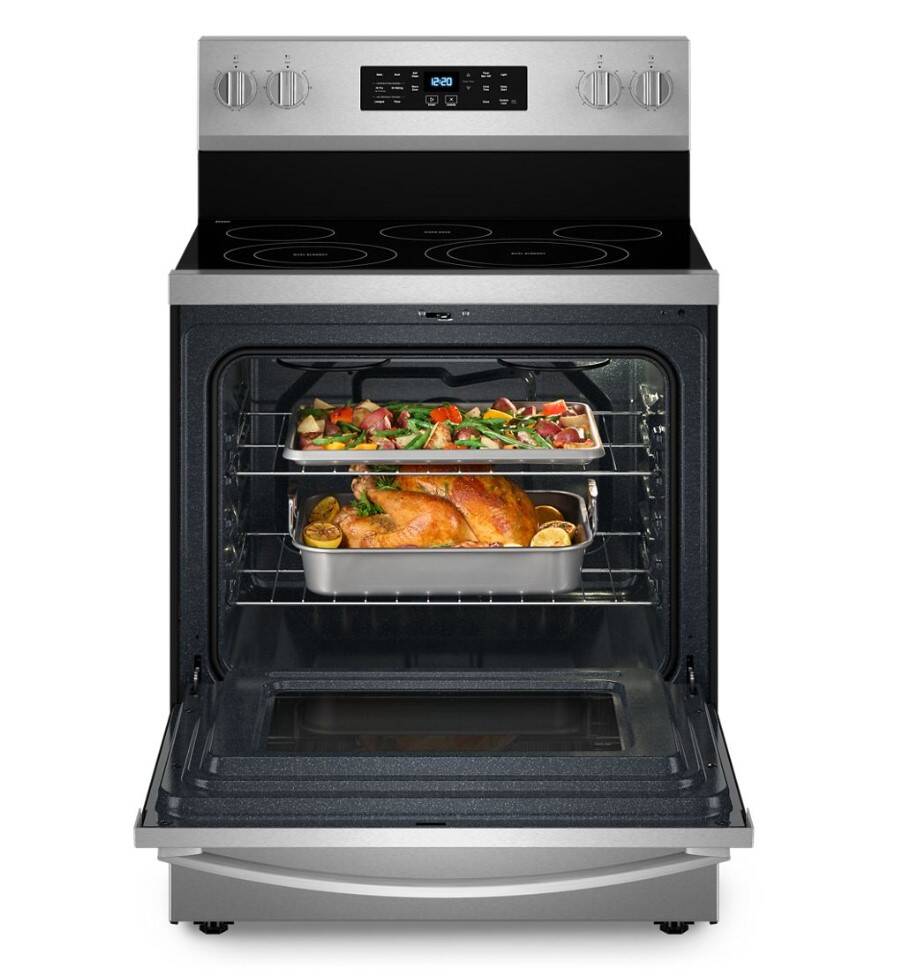 Whirlpool WFES5030RS 30-Inch Energy Star Electric Range with Air ...