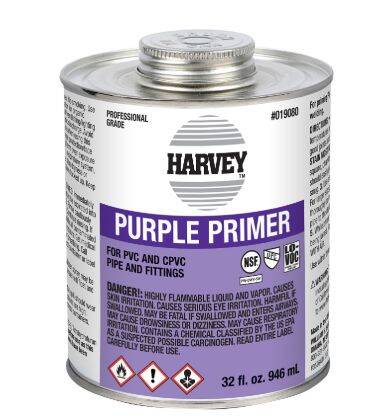 Oatey® 019080-12 Purple Primer Solvent - 32 fl. oz., 1-Pack at Sutherlands