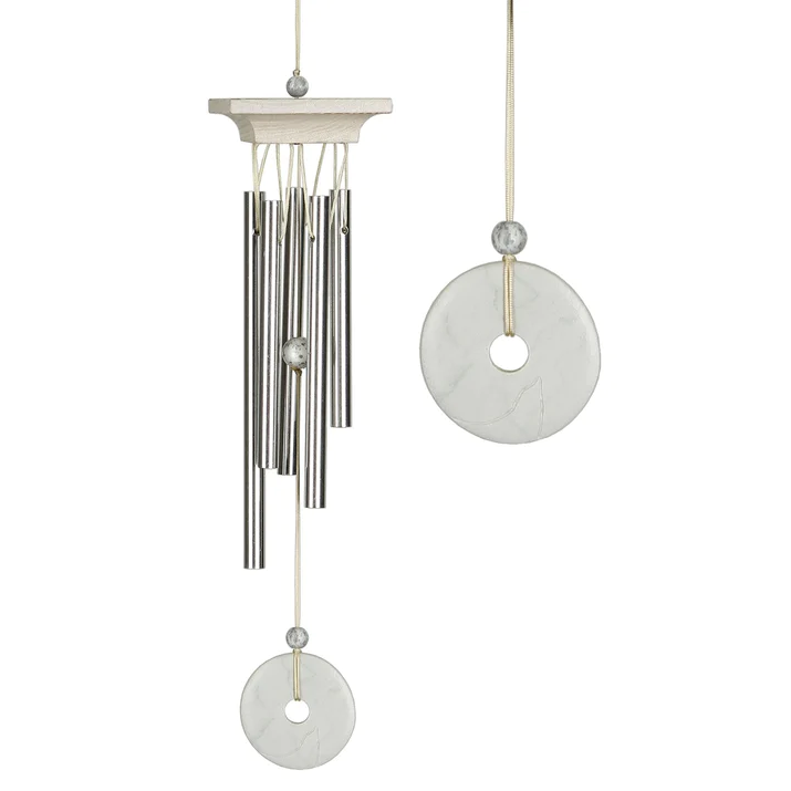 Woodstock Chimes® WMCMINI 13-Inch White Marble Chime™ Mini at Sutherlands