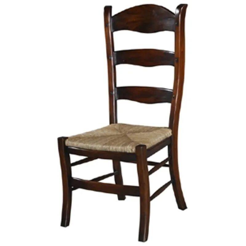 Bramble 24545 CCA Peg And Dowel Ladder Back Chair With Rush Seat In ...
