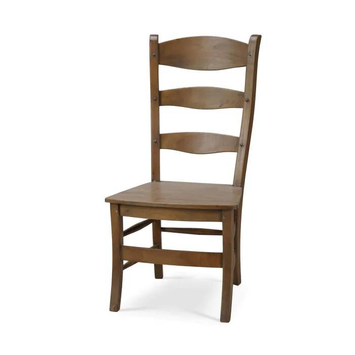 Bramble 25652 WHD LDT Peg And Dowel Ladder Back Chair With Wooden Seat ...
