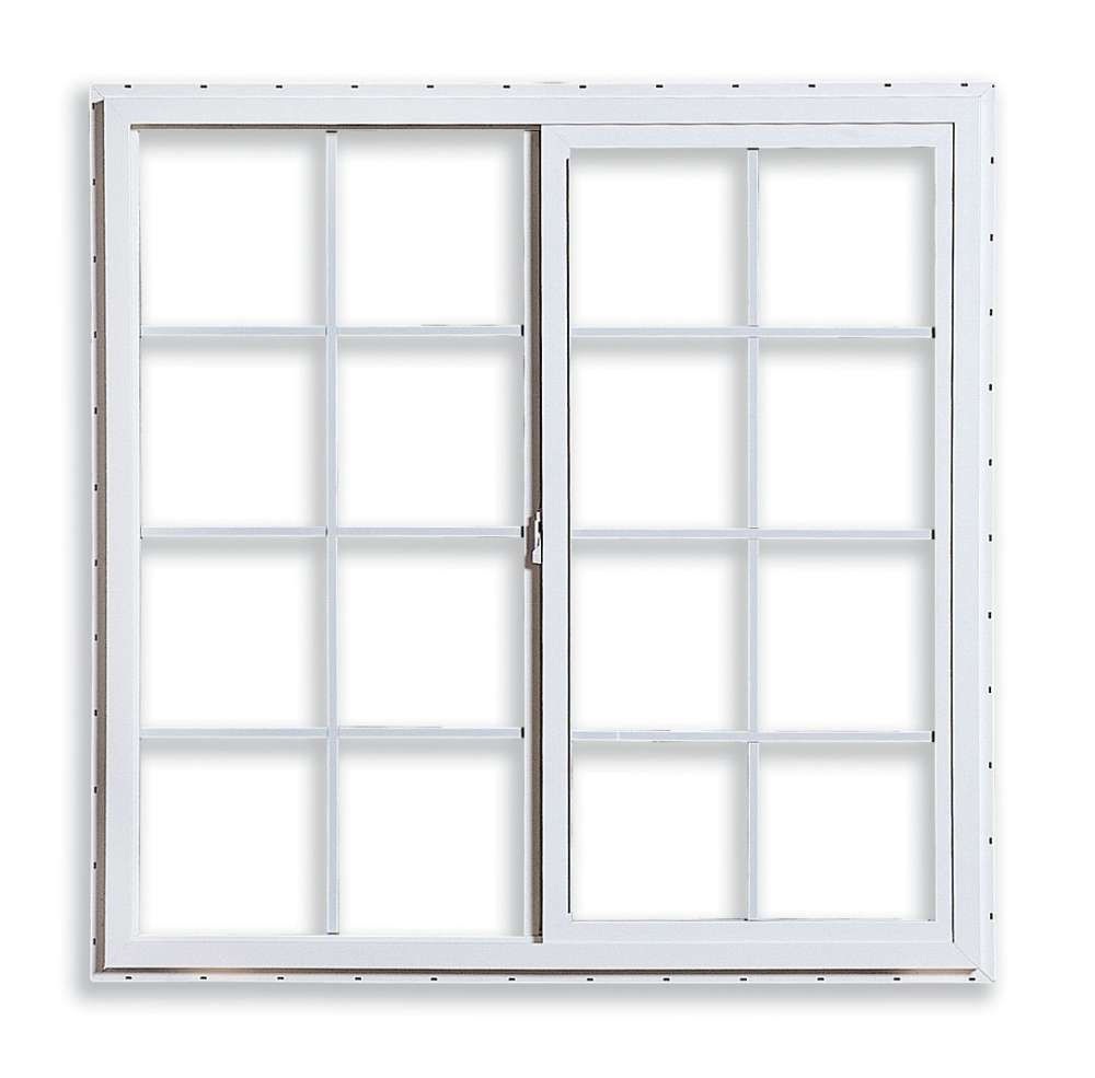 Alside 80S-60X48 60x48-Inch Fairfield 80 Series Vinyl Slider Window at ...