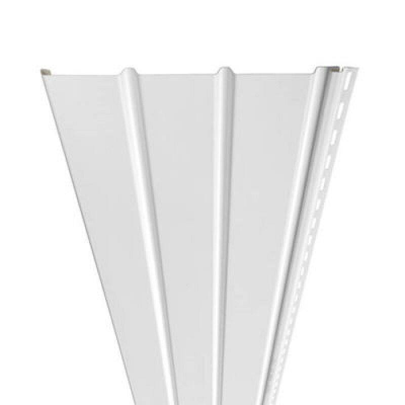 PlyGem 99932 12 Inch X 12 Foot White 3 Panel Solid Vinyl Soffit At PlyGem 99932 12 Inch X 12 Foot White 3 Panel Solid Vinyl Soffit At
