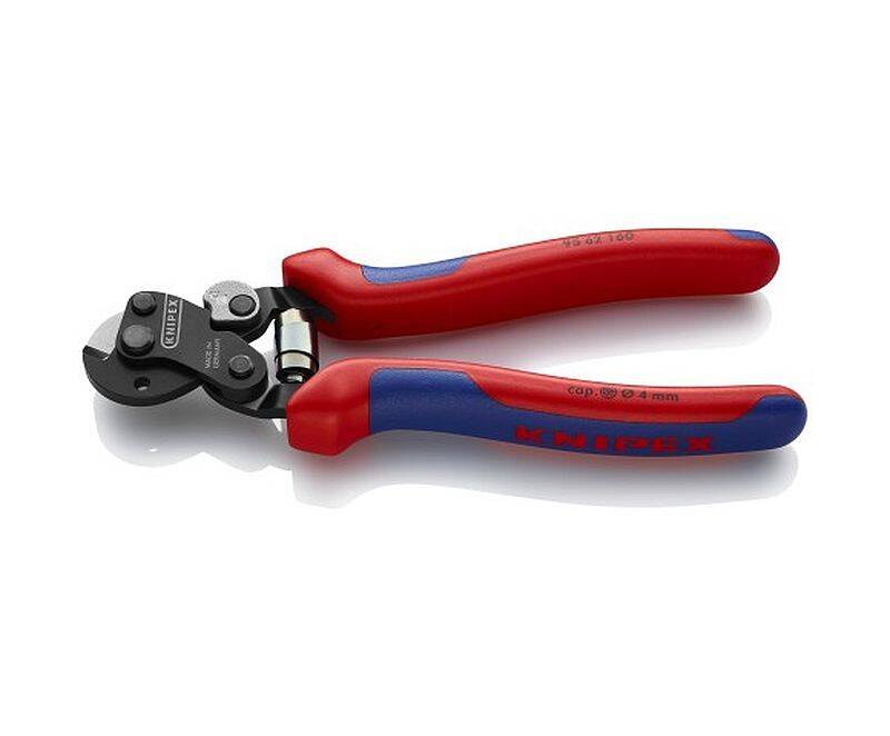 KNIPEX 95 62 160 SBA 6-1/4-Inch Wire Rope Shears at Sutherlands