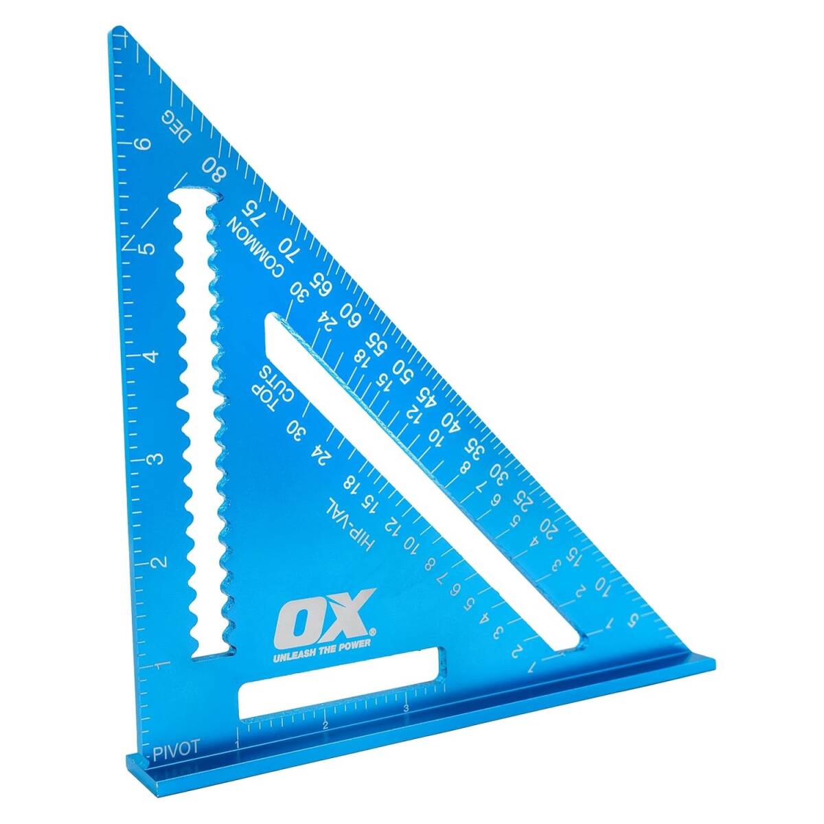 OX TOOLS OX-P506503 7-Inch OX Pro Aluminum Rafter Square Imperial ...