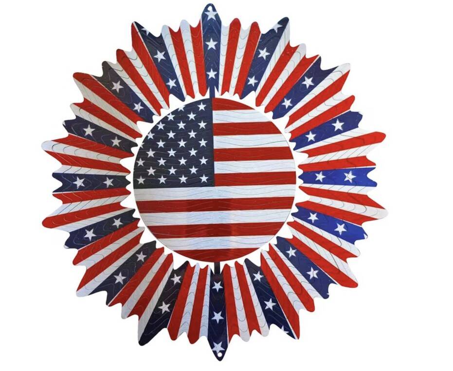 Spinfinity 195 Large Spiral US Flag Spinner at Sutherlands