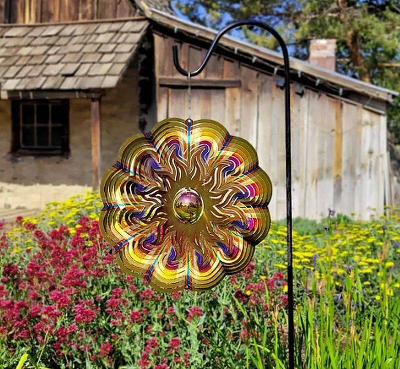 Spinfinity 550 12-Inch Supreme Collection Gazing Sun Spinner at Sutherlands