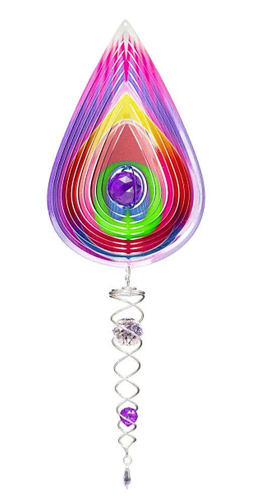 Spinfinity 764 Crystal Rainbow Paradise Teardrop Spinner Mini Set at ...
