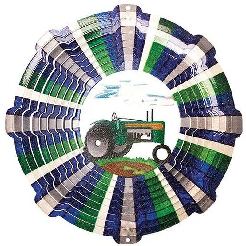 Spinfinity 168 12-Inch Tractor Garden Wind Spinner at Sutherlands