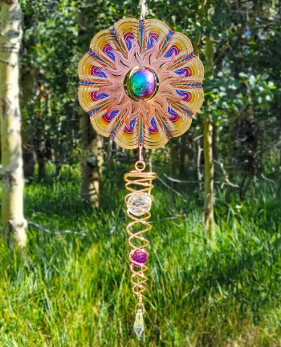 Spinfinity 753 14-Inch, Gazing Sun Wind Spinner, Mini Set at Sutherlands