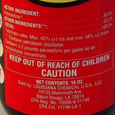 LOUISIANA CHEMICAL KILL Davis Kill-A-Bug® IX Fire Ants, Termites, And ...