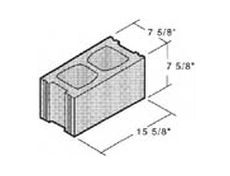 Snyder Brick & Block 8X8X16 8 x 8 x 16-Inch Regular Concrete Block at ...