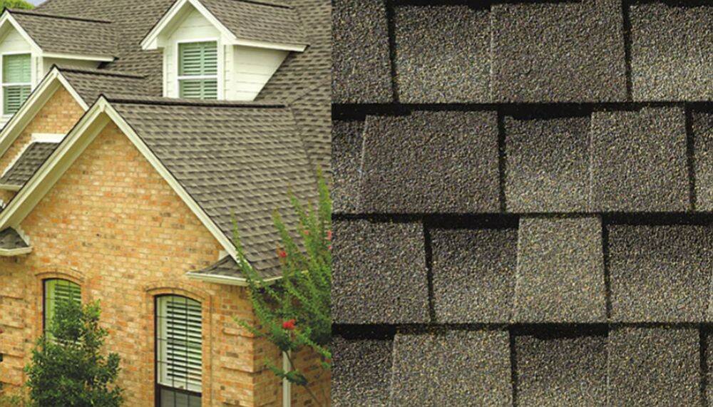 GAF ARCHITECTURAL Weathered Wood Timberline HDZ Laminated High ...