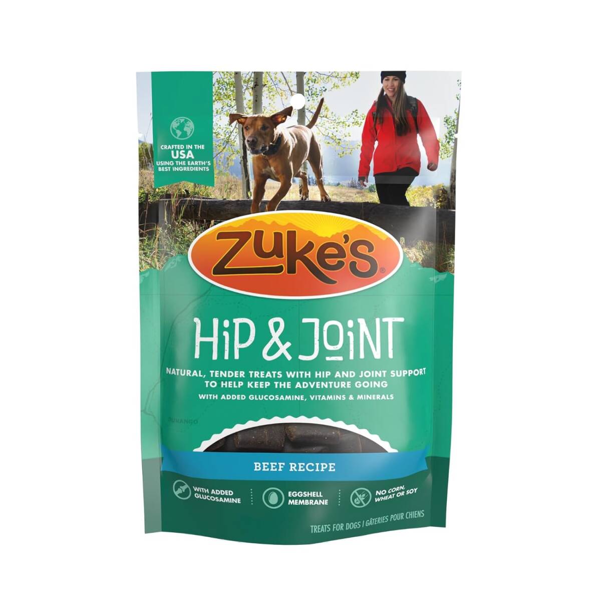 Zuke's 104696 6-Ounce Hip And Joint Beef Dog Treats at Sutherlands
