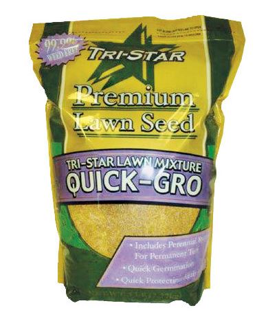 Tri Star Seed 5LB Premium Quick Gro Mix Grass Seed, 5-Pound at Sutherlands