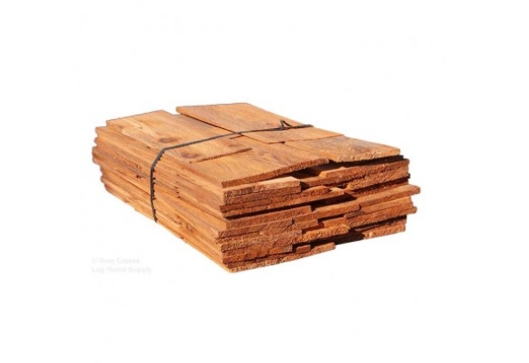 Sutherlands RED Red Cedar Shake Undercourse, Per Bundle at Sutherlands