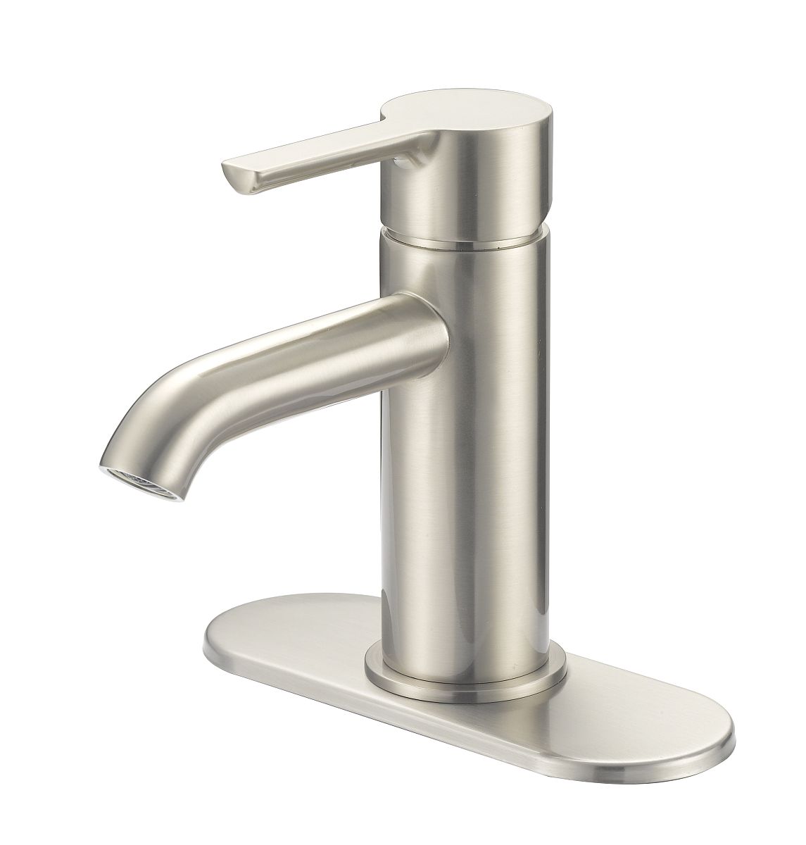 Flo Control Faucets FS6A0128NP Brushed Nickel 1-Handle Bathroom Sink ...